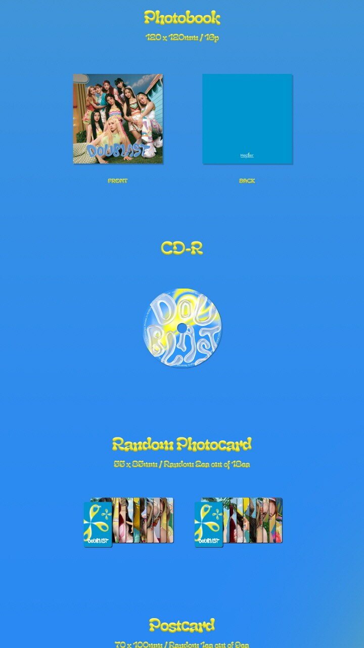 [Random] KEP1ER - DOUBLAST (2ND MINI ALBUM) JEWEL VER. – Keautiful
