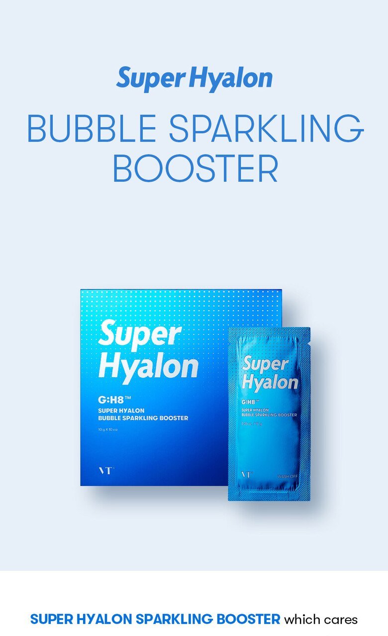VT Super Hyalon Bubble Sparkling Booster 10 Count – Keautiful