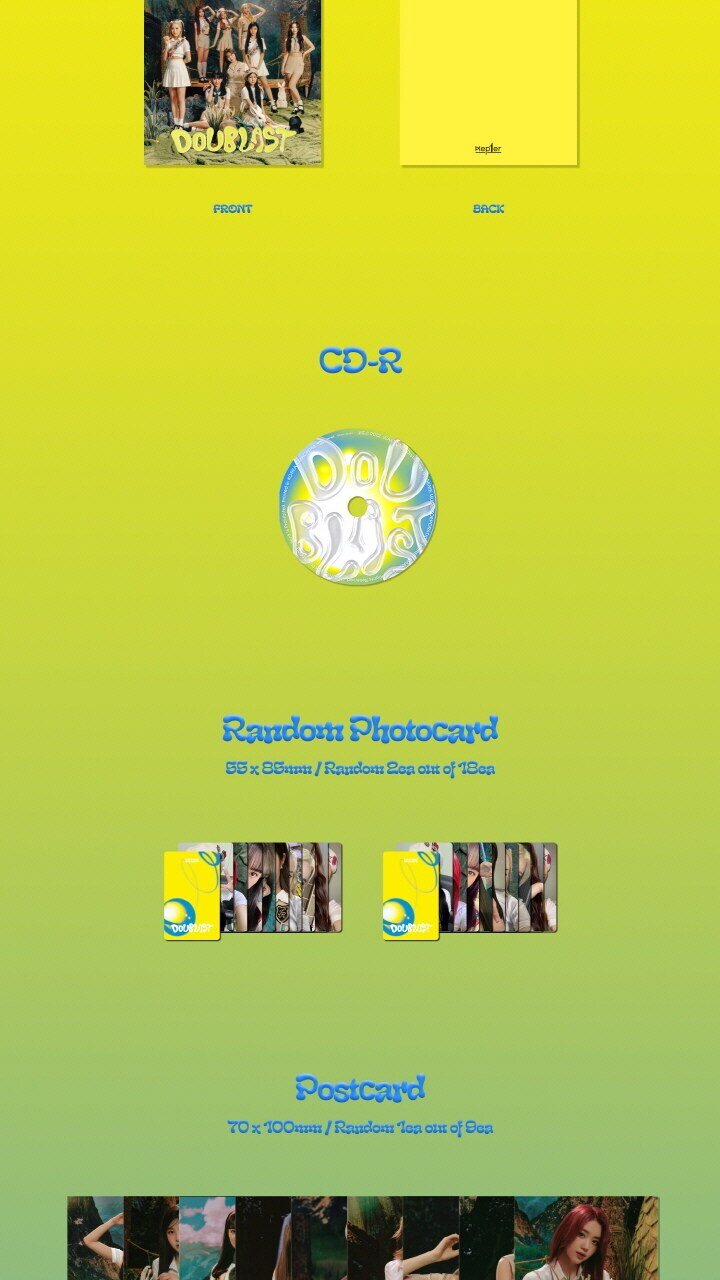 [Random] KEP1ER - DOUBLAST (2ND MINI ALBUM) JEWEL VER. – Keautiful