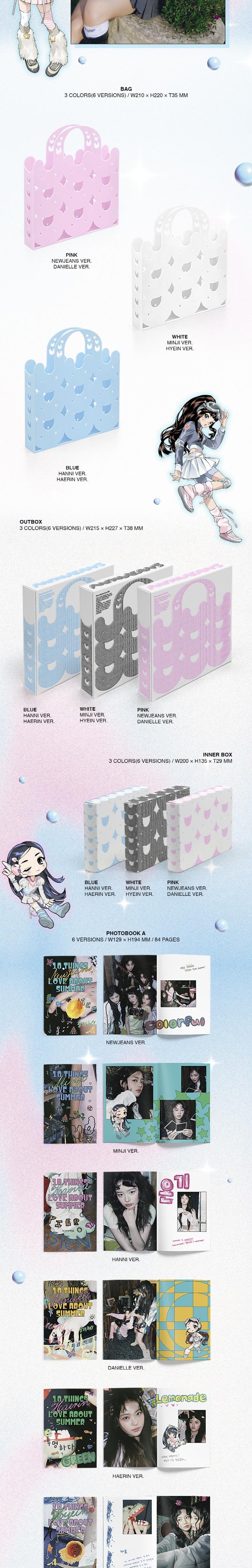 NEWJEANS - 2ND EP 'GET UP' [BUNNY BEACH BAG VER.] – Keautiful