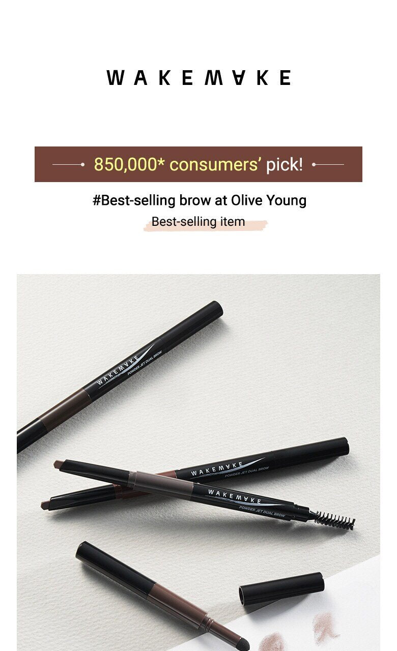 WAKEMAKE Powder Jet Dual Brow – Keautiful