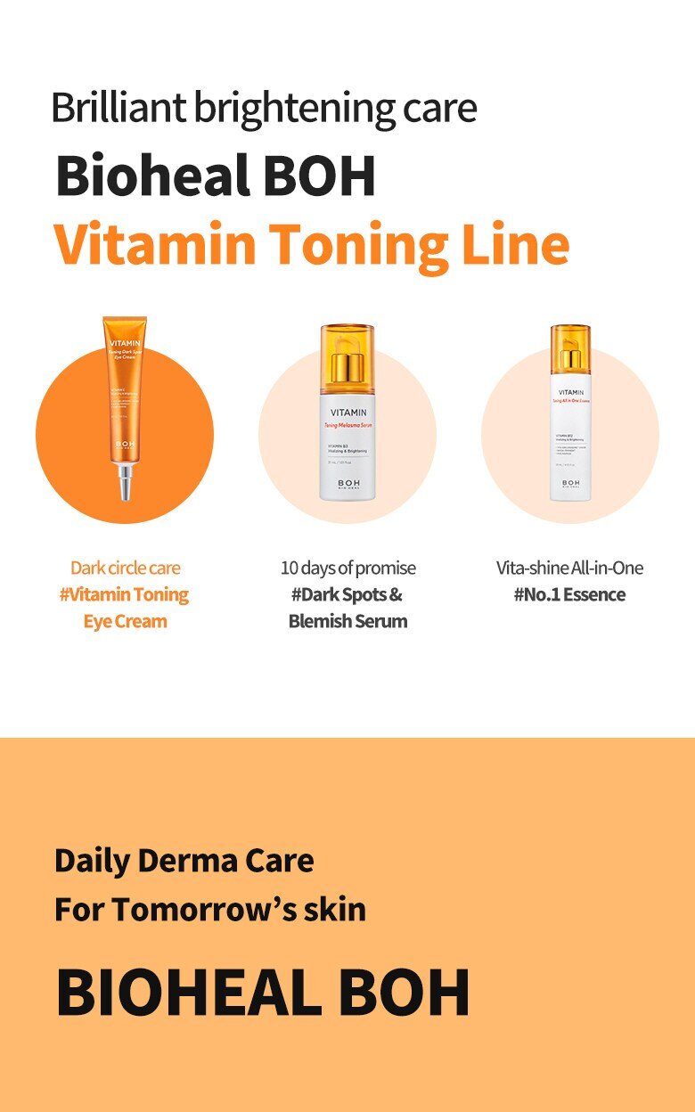 BIO HEAL BOH Vitamin Toning Dark Spot Eye Cream 30ml x 2-Pack – Keautiful